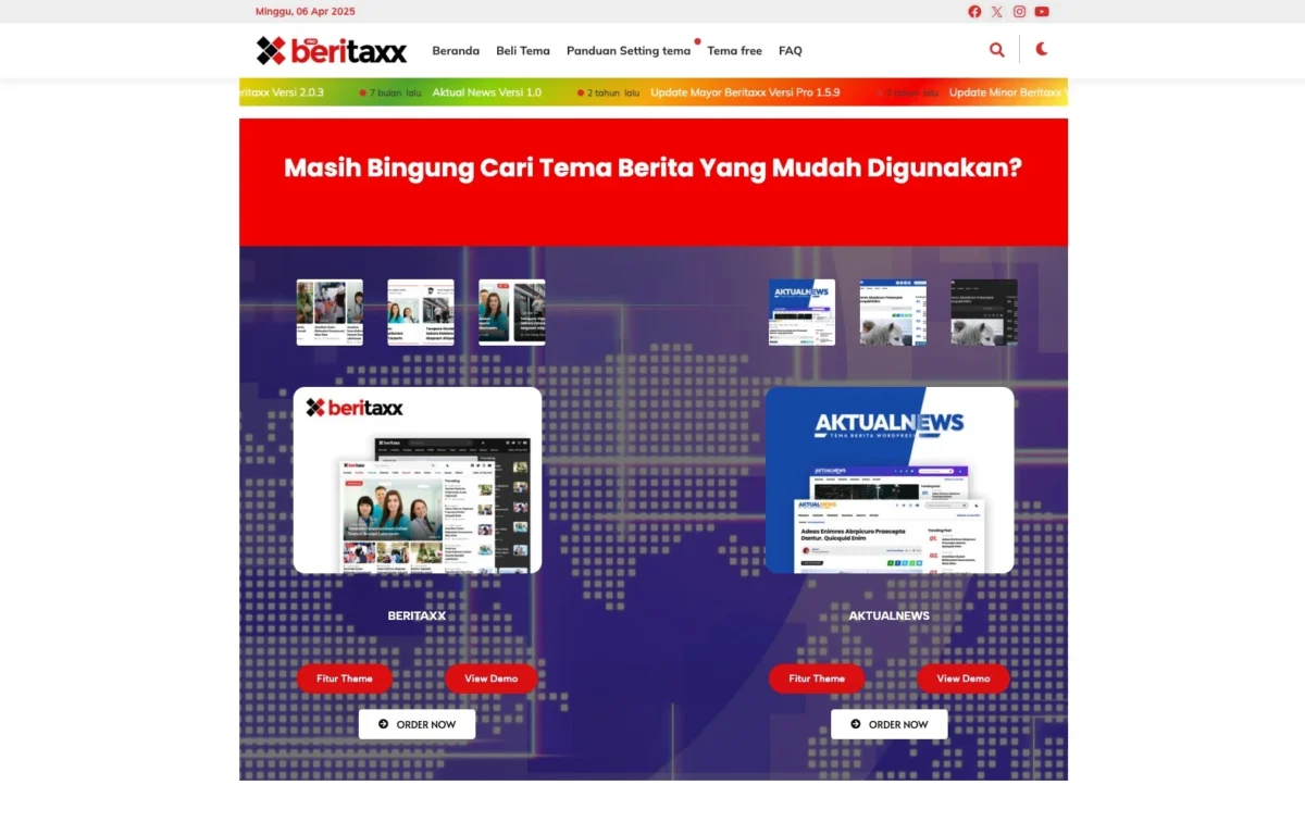 11+ Website Penyedia Tema WordPress Indonesia